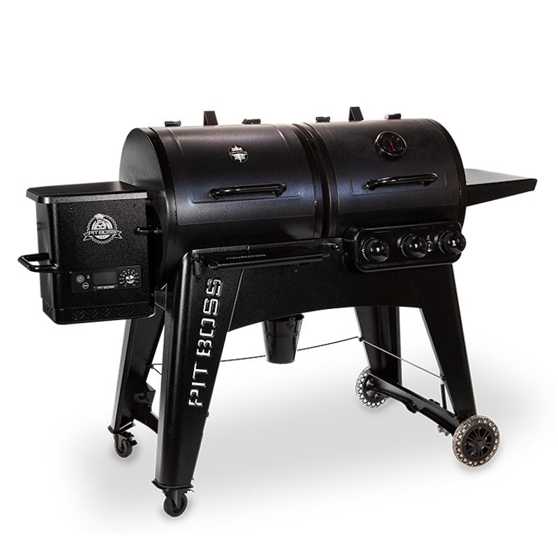 Pit Boss 1230 Navigator Combo Grill with Manifold Kit, Hose & Regulator