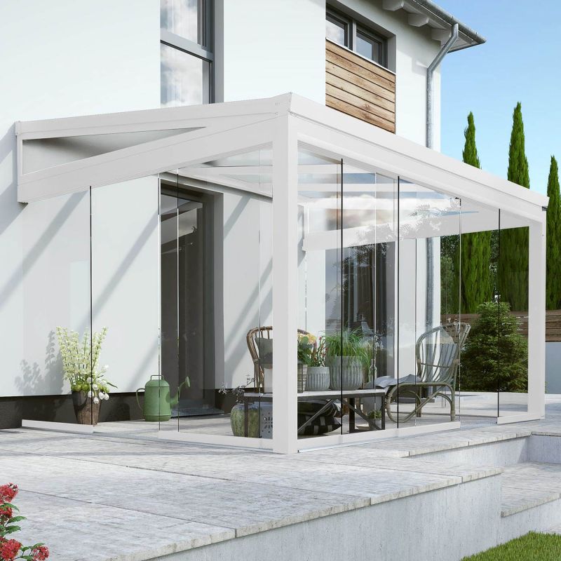 Aphrodite - Garden Room - White 4m x 3m