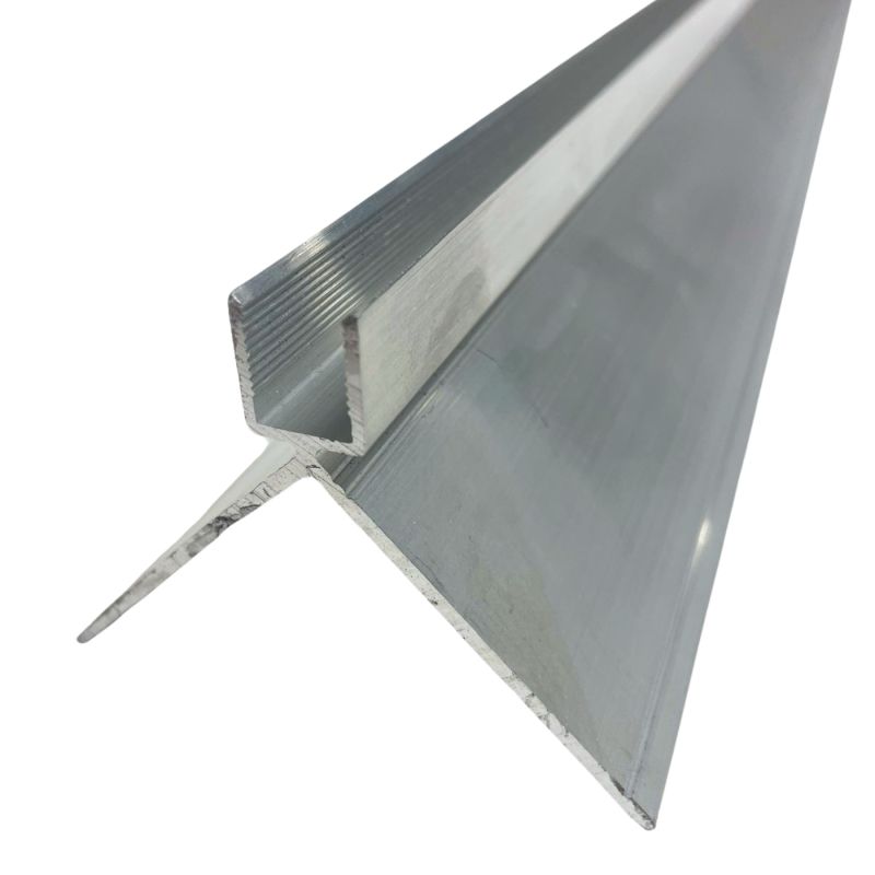 Duro-Clad Base for Corner Profile - Titanium (5cm X 5cm x 300cm)