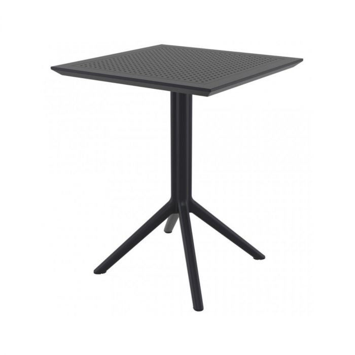 Sky 60 x 60 Folding Table in Black