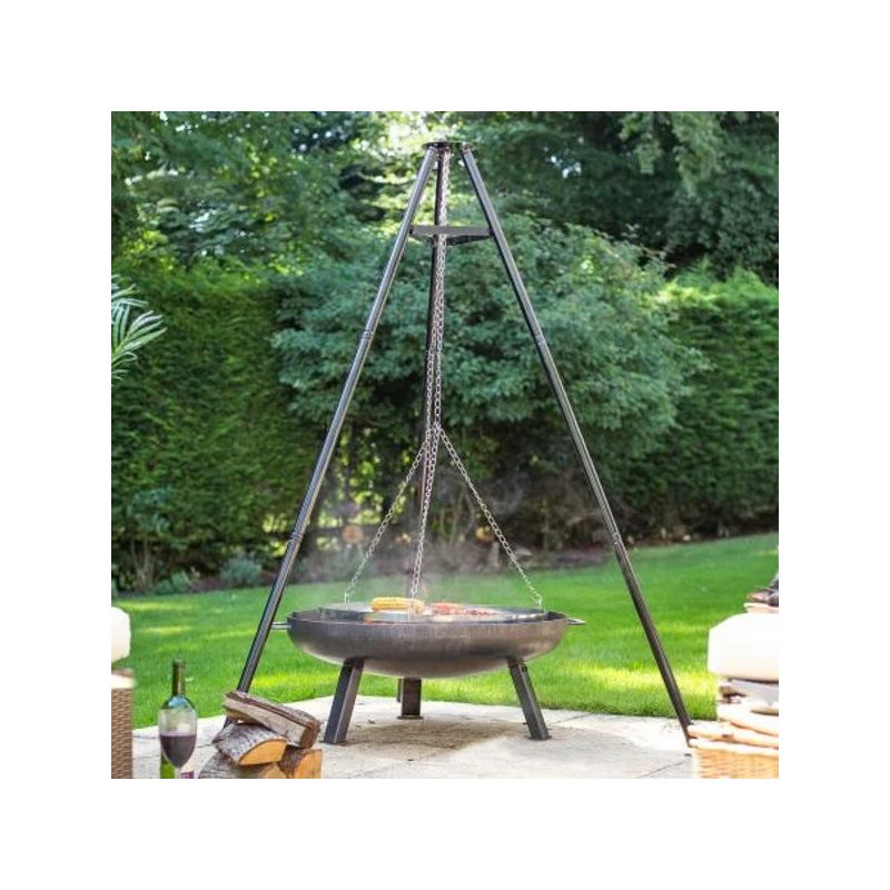 Pittsburgh Large Firepit with Tripod